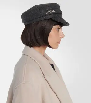 Isabel Marant Evie Wool-blend Hat