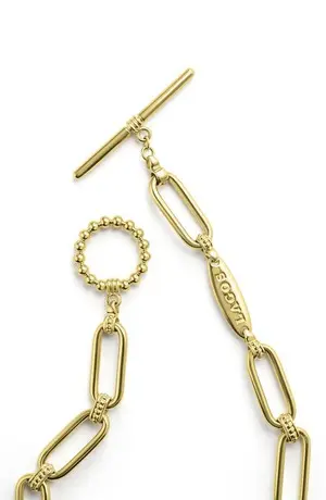 Lagos Signature Caviar Link Bracelet - Gold