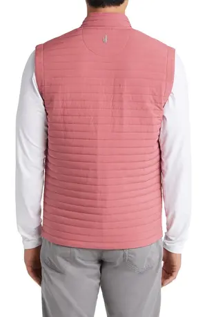 Johnnie-o Crosswind Quilted Performance Vest - Bandana