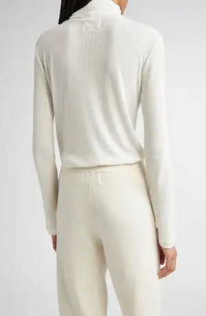 Loulou De Saison Ribbed Turtleneck Top