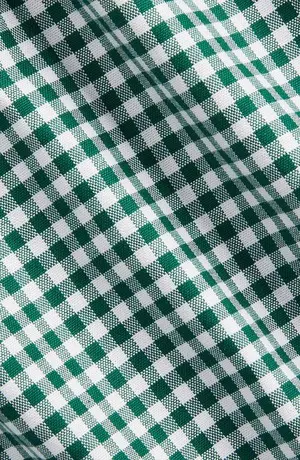 Polo Ralph Lauren Gingham Button-down Oxford Shirt - 4338f Pine/white