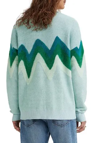 LEVI'S Coit Zigzag Stripe Cardigan