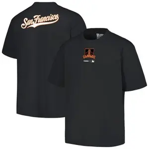 PLEASURES San Francisco Giants Mascot T-shirt - Black