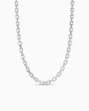 David Yurman Streamline® Link Necklace All Sterling Silver
