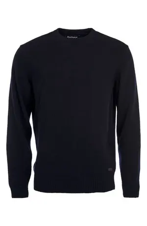Barbour Essential Patch Wool Crewneck Sweater