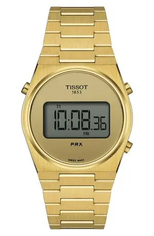 TISSOT Prx Digital Bracelet Watch - Gold