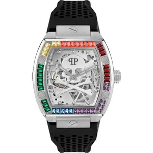 Philipp Plein The Skeleton Strap Watch - Steel