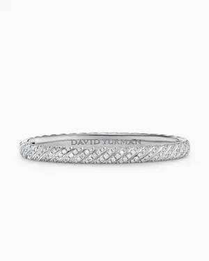 David Yurman Sculpted Cable Bangle - Diamond