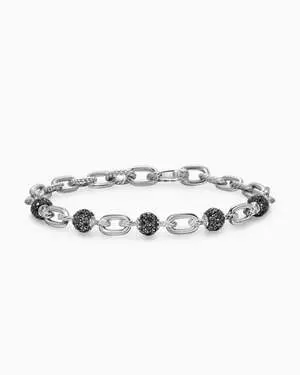 David Yurman Dy Madison Chain Bracelet - Black Diamond