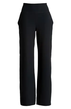 Beyond Yoga Space Dye Wide Leg Pants - Darkest Night