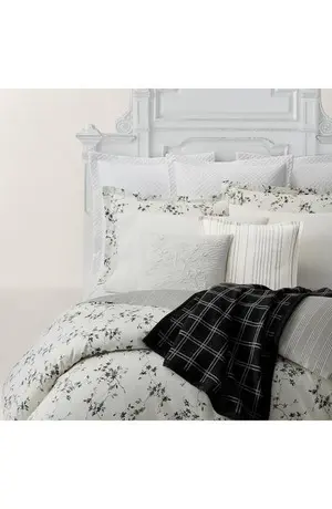 Ralph Lauren Munroe Comforter - True Charcoal