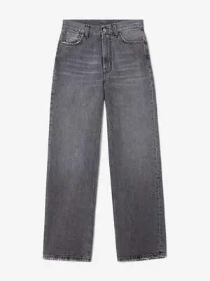 HOUSE OF DAGMAR Wide Leg Denim - Grey