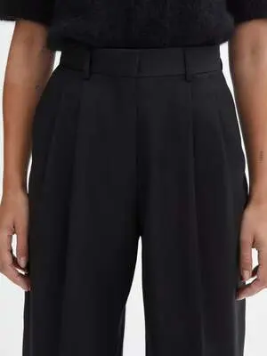 HOUSE OF DAGMAR Wide Cropped Suit Trousers