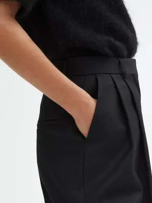 HOUSE OF DAGMAR Wide Cropped Suit Trousers