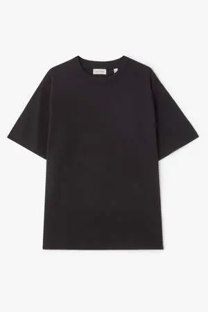 HOUSE OF DAGMAR Oversized Cotton Tee - Black