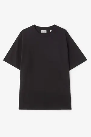 HOUSE OF DAGMAR Oversized Cotton Tee - Black