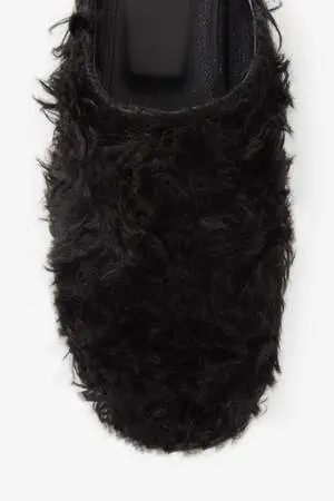 HOUSE OF DAGMAR Fur Mules