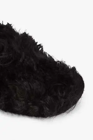 HOUSE OF DAGMAR Fur Mules