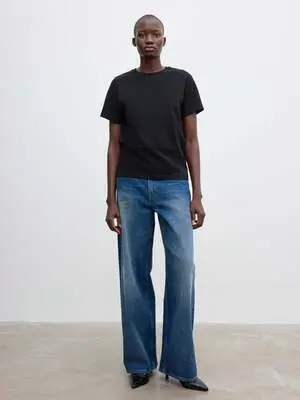 HOUSE OF DAGMAR Cotton T-shirt - Black
