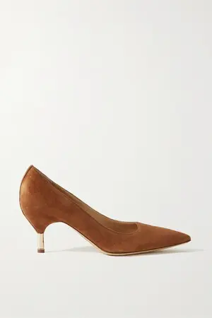 Gabriela Hearst Sofia Suede Pumps - Brown