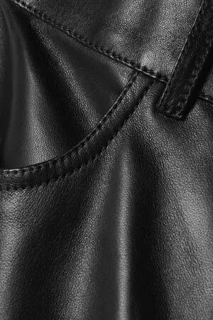 Givenchy Leather Maxi Skirt