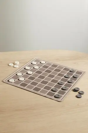 Brunello Cucinelli Checkers Set - Neutrals