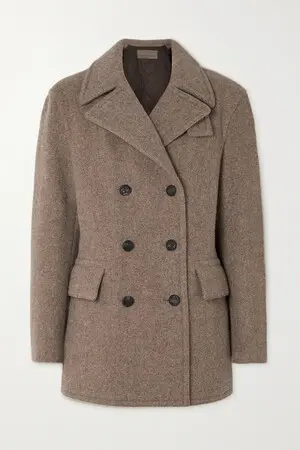 Purdey Hyde Double-breasted Wool-twill Coat