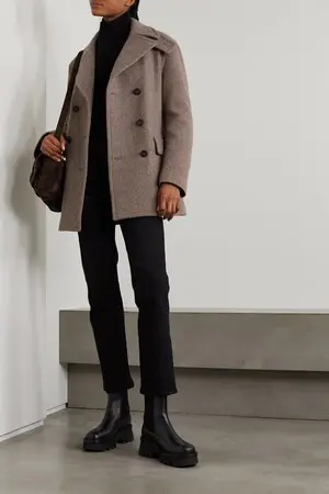 Purdey Hyde Double-breasted Wool-twill Coat