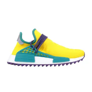 Adidas Pharrell X Nmd Human Race Trail Sneakers - Yellow