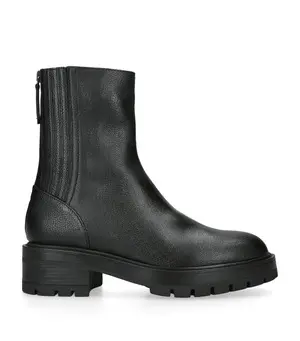 AQUAZZURA Saint Honore Leather Ankle Boots