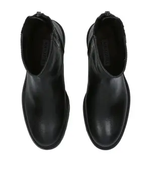 AQUAZZURA Saint Honore Leather Ankle Boots