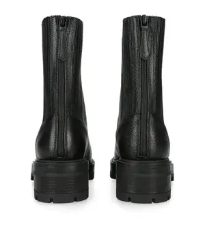 AQUAZZURA Saint Honore Leather Ankle Boots