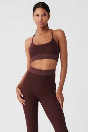 Alo Yoga Seamless Luxe Terry Cuddle Bra