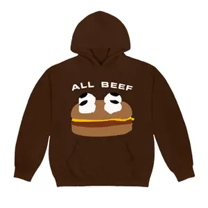 CACTUS PLANT FLEA MARKET X Mcdonald's All Beef Hoodie - Brown