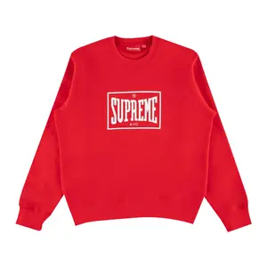 Supreme Warm Up Crewneck - Red
