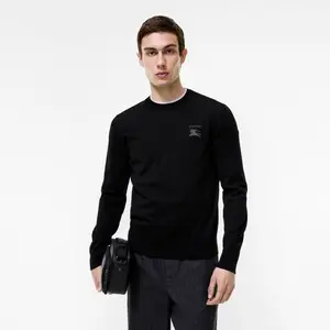 Burberry Wool Sweater - Black