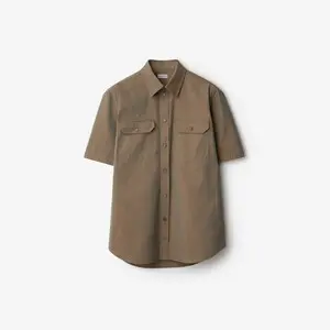 Burberry Slim Fit Cotton Poplin Formal Shirt Thicket
