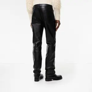 Burberry Leather Trousers