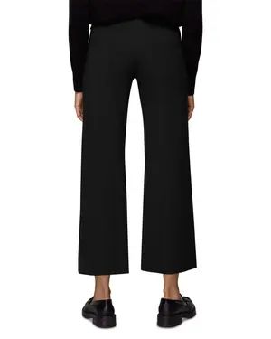 Whistles Camilla Wide-leg Trousers - Black