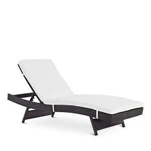 MODWAY Convene Outdoor Patio Chaise White