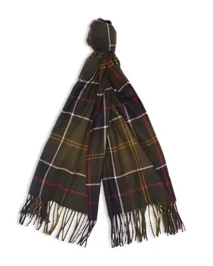 Barbour Hailes Tartan Scarf - Brown/multi
