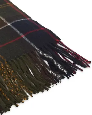 Barbour Hailes Tartan Scarf - Brown/multi