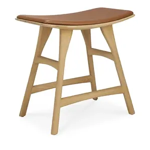 ETHNICRAFT Osso Bar Stool - Oak