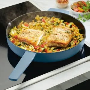 KITCHENAID Anolon 12 Cast Iron Open Skillet