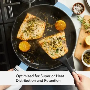 KITCHENAID Anolon 12 Cast Iron Open Skillet