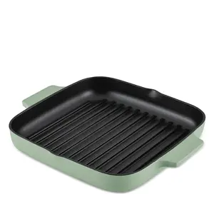 KITCHENAID Anolon 11 Square Cast Iron Grill Pan - Blue