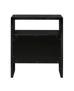 TOV FURNITURE Libre 1-drawer Nightstand - Black