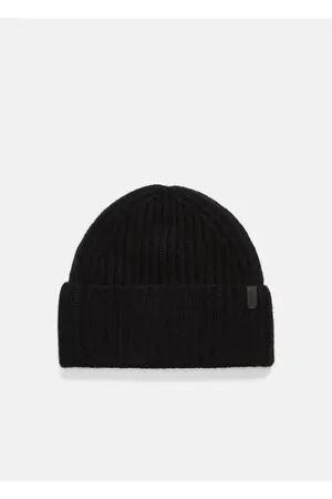 Vince Cashmere Chunky-knit Beanie - Black