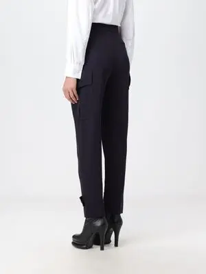 Alexander McQueen Wool And Cotton Tailored Pants