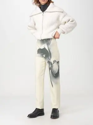 Alexander McQueen Wool And Cashmere Cardigan - Ivory